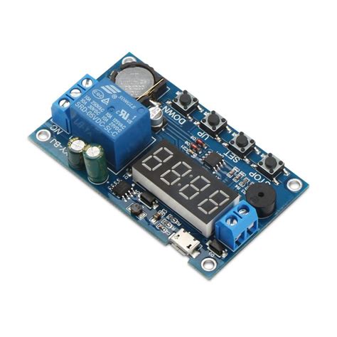Real Time Timing Switch Relay Module Control Clock Synchronization