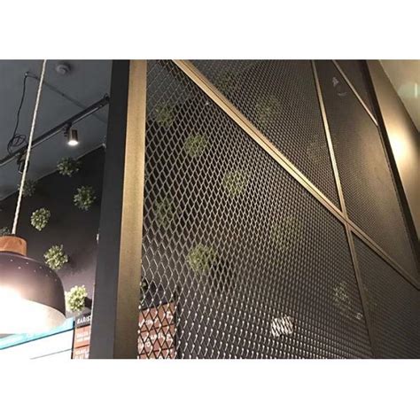 Aluminum Expanded Metal Partition Wall For Both Permanent And Temporary