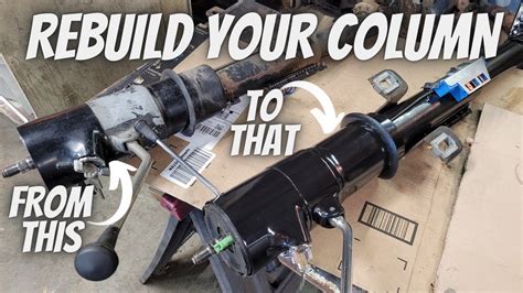 HOW TO EASILY REBUILD A STEERING COLUMN, PART 1 - Square Body Chevy C10 ...