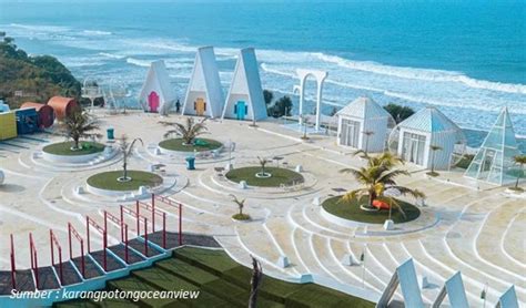 5 Aktivitas Di Pantai Karang Potong Cianjur Selatan Rasa Santorini