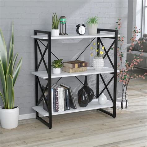 Стелаж скіф 3 920 Ld білий для будинку і офісу книжкова етарка для будинку у стилі лофт — ціна