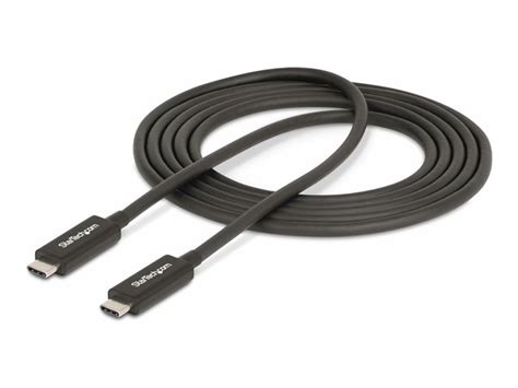 6ft 2m Active Thunderbolt 4 Cable 40gbps 100w Pd 4k