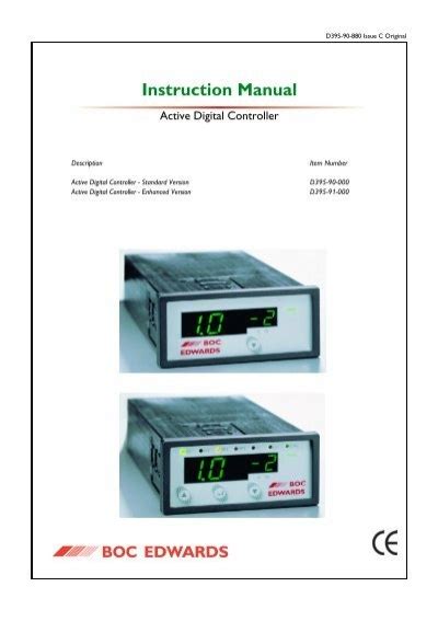 Adc Active Digital Controller User Manual