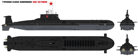 Typhoon Class Submarine Red October By Bagera3005 On Deviantart