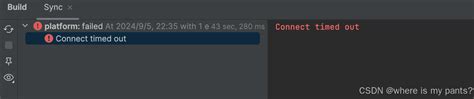 Gradle Connect timed out CSDN博客