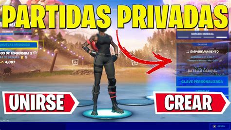 Cómo Tener Partidas Privadas Exclusivas En Fortnite ¡con O Sin Código