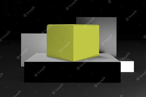 Premium Photo Box Left Side With Levels Background