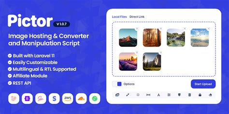 Pictor Image Hosting And Converter Script By Aneontech Codester