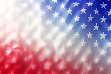 Premium Photo Gradient 4th Of July Background With Flag