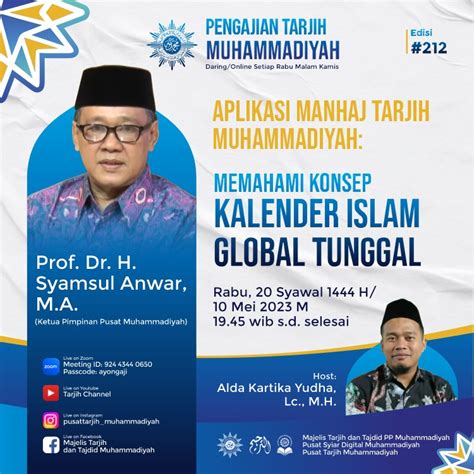 Materi Pengajian Tarjih Muhammadiyah Edisi Ke 212 MTT