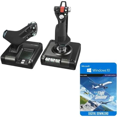 Logitech Saitek X52 Pro Flight Control System Bundle India Ubuy