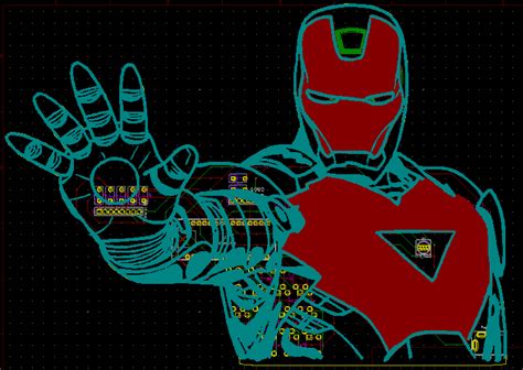 Iron Man Walkie Talkie Two Way Radio For Texting W Lora