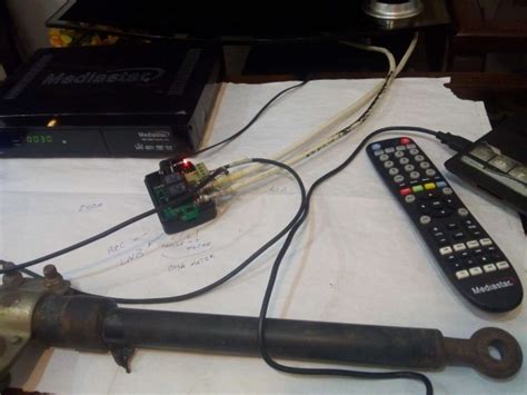 Satellite Dish Positioner With Diseqc And Wifi Duino