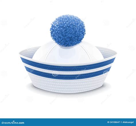 Sailor Cap Stock Vector Illustration Of Garments Wear 34108647