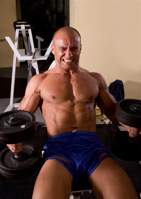 Bodybuilder Training Stock Photo Image Of Artistic Naked 9771512