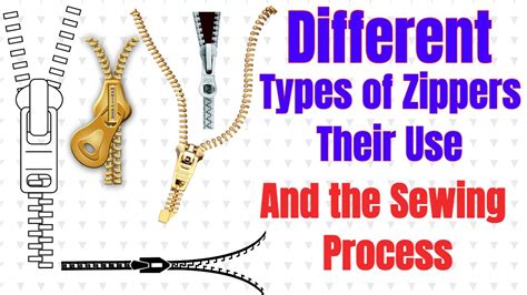 Complete Guide To Different Types Of Zippers DISHA The Best Tailoring