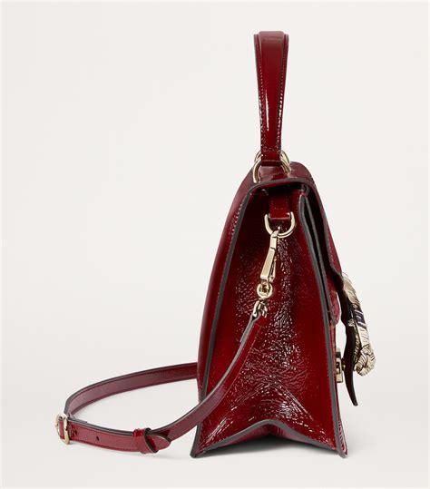Womens Gucci Red Medium Leather Dionysus Shoulder Bag Harrods US