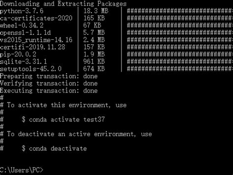 Win10下anaconda命令行相关操作 Wydxry 博客园