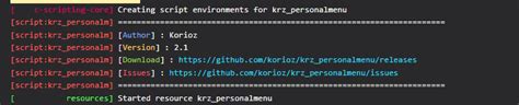 SCRIPT ERROR Krz Personalmenu Client Other Lua 82 Attempt To Index A