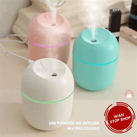 Usb Powered Humidifier Mini Cute Humidifier With Led Air Diffuser Air
