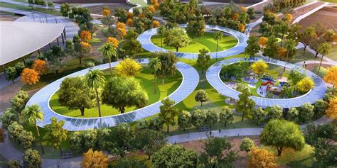 Dubai Plots City S Largest Public Park Construction Business News