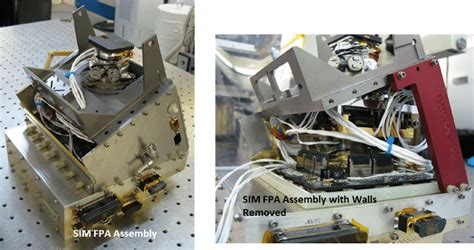 Sim Focal Plane Assembly Left Final Flight Configuration With The