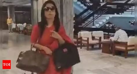 Cash For Query Row Tmc Mp Mahua Moitra Appears Before Lok Sabha Ethics