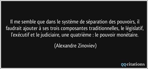 Citation Sur La Séparation Des Pouvoirs Communauté MCMS