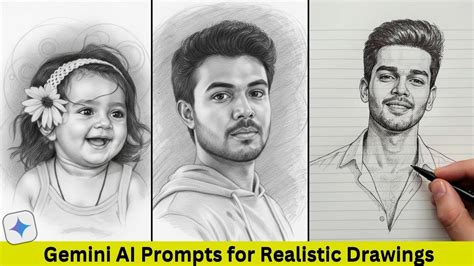 Gemini Ai Prompts For Realistic Drawings With Detailed Ink Texture And