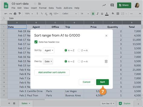 How To Sort In Google Sheets CustomGuide