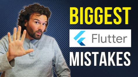 Avoid These 5 Flutter Mistakes Youtube