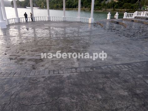 Покрытия из бетона под ключ - полы, дорожки, тротуары, площадки