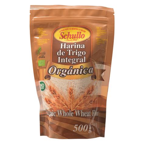 Harina De Trigo Integral Orgánica Schullo 500 G Supermaxi
