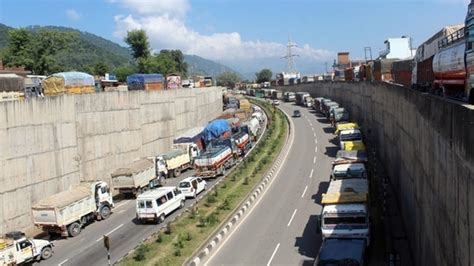 Fruit Trucks Stuck Mehbooba Says Will Block Highway Others Leaders