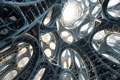 Premium Photo Delve Into The Intricate Lattice Structure Of An A Generative Ai
