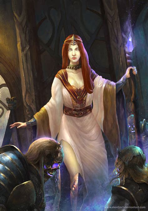 The Wizard By Montjart On Deviantart