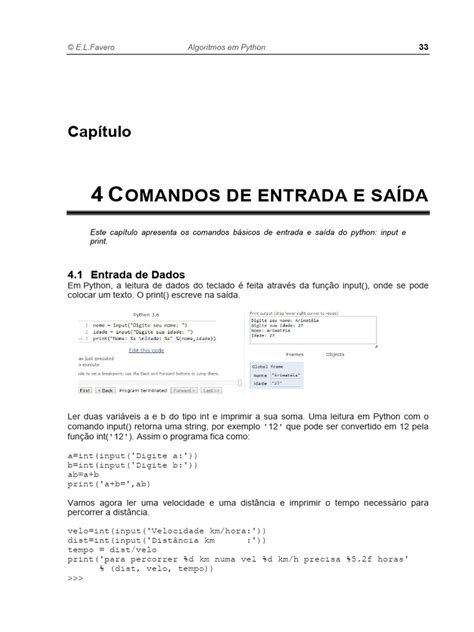 Modulo 4 Comandos De Entrada E Saida Pdf