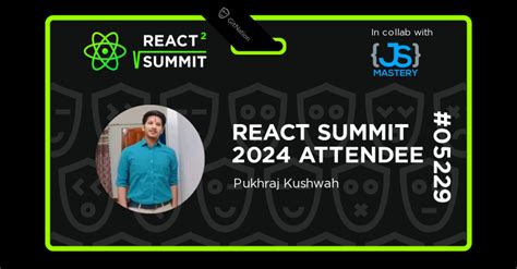 Check Out My Badge And Claim Your Free React Summit 2024 Remote Ticket