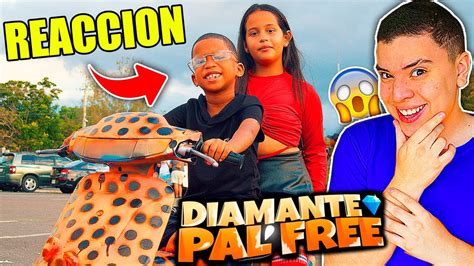 Reaccionando A Diamante Pal Free 💎angi Fire Ft Tilin Insano Mejor