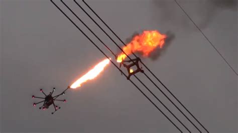 We Can T Stop Watching This Viral Video Of A Flamethrower Wielding