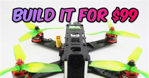 How To Build A Pro Fpv Racing Drone For Only 99 With UAV Futures My Drone Review