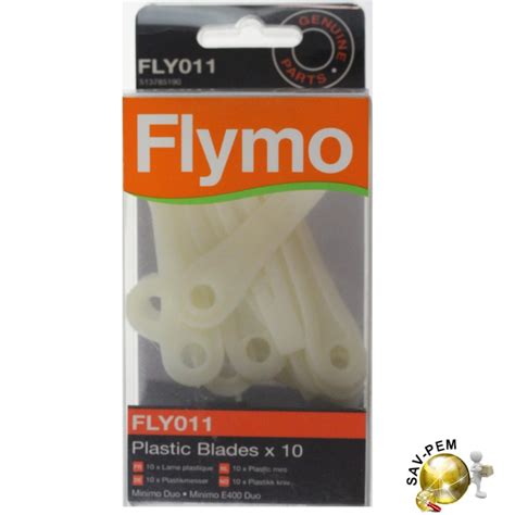 Couteaux Plastiques Tondeuse Flymo Minimo