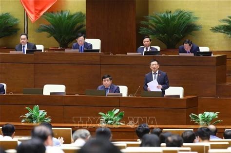 越南第十五届国会第五次会议新闻公报（第十号） Vietnam Vietnamplus