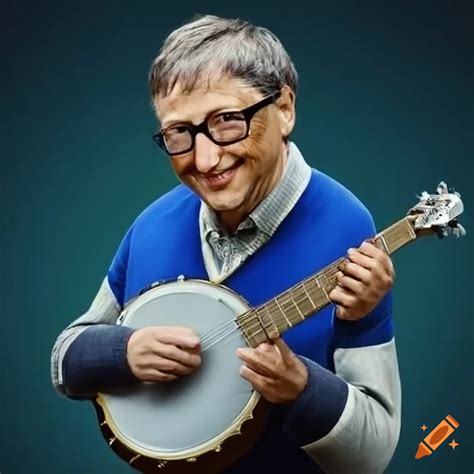 Bill Gates Playing A Banjo On Craiyon