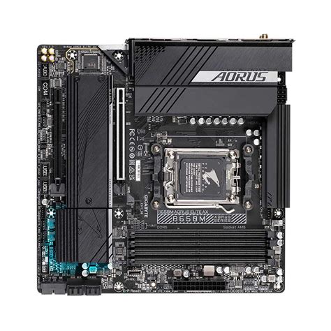 Gigabyte B M Aorus Elite AX AXAM Micro ATX Motherboard