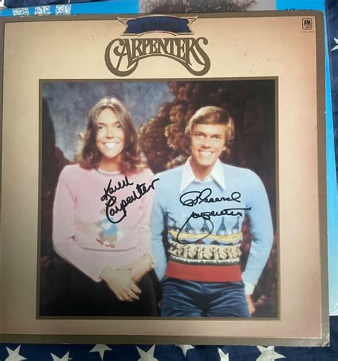 The Carpenters Vinyl Signed Hobbies Toys Music Media Vinyls On Carousell