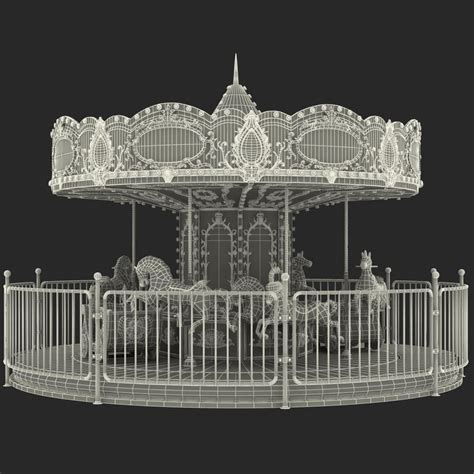Carousel 3d Model