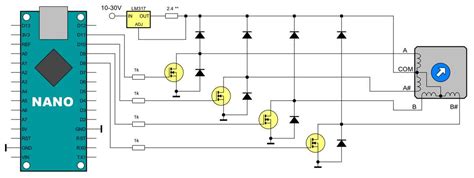 A Simple Control Circuit For A Stepper Motor