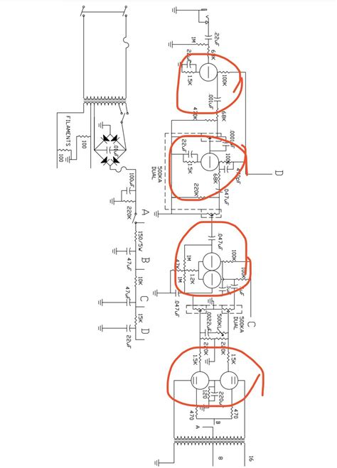 This Is A Schematic For A Orange Tiny Terror Amp Head What Are The