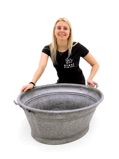 Small Tin Bath Eph Creative Event Prop Hire